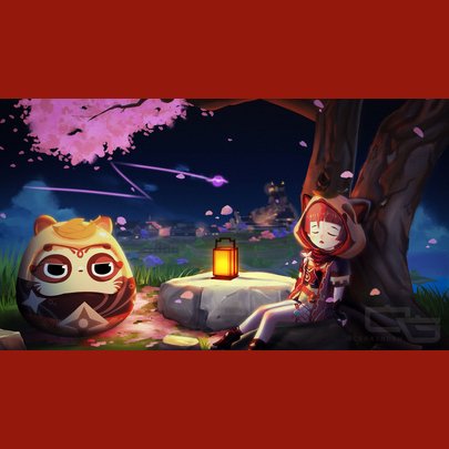 Sayu fanart genshin impact by Aljon Maynard Pareja - on Twine.