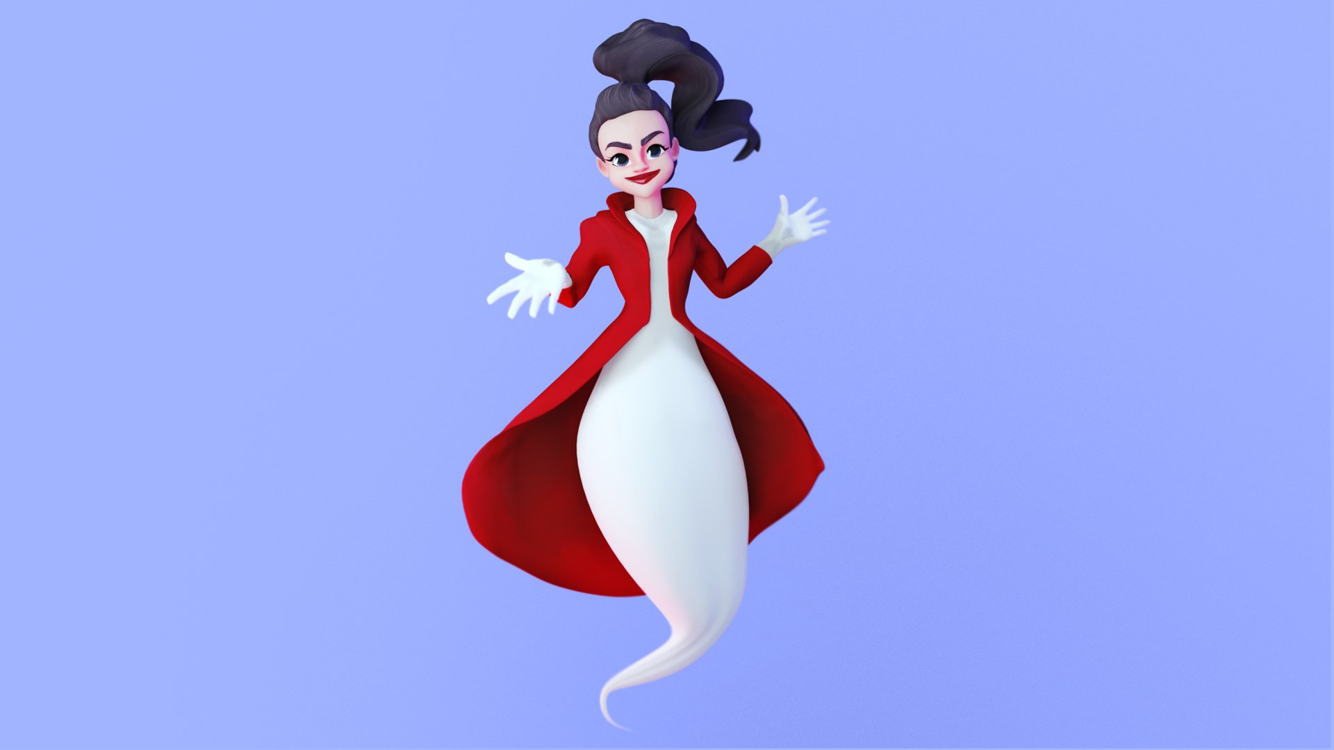 3D genie character design by Donald Muthami Ngugi - on Twine.