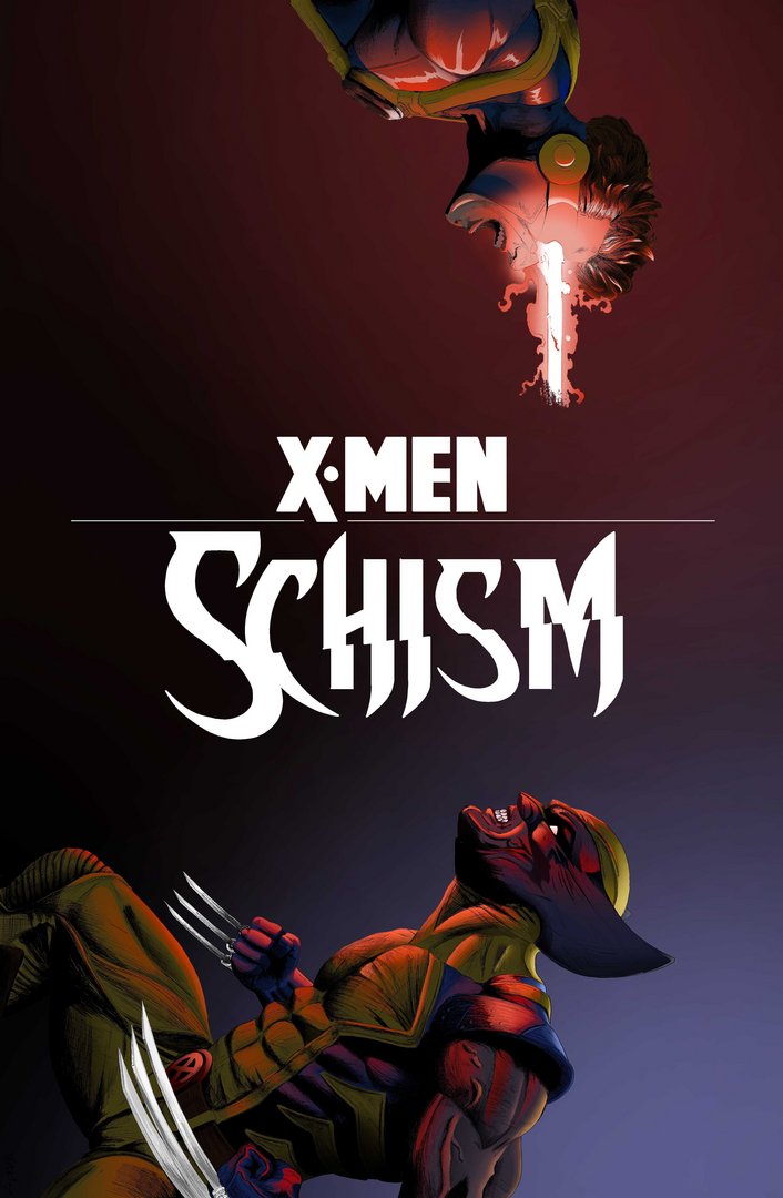 X-Men Schism fanart cover art by LeonardoRewinski - on Twine.