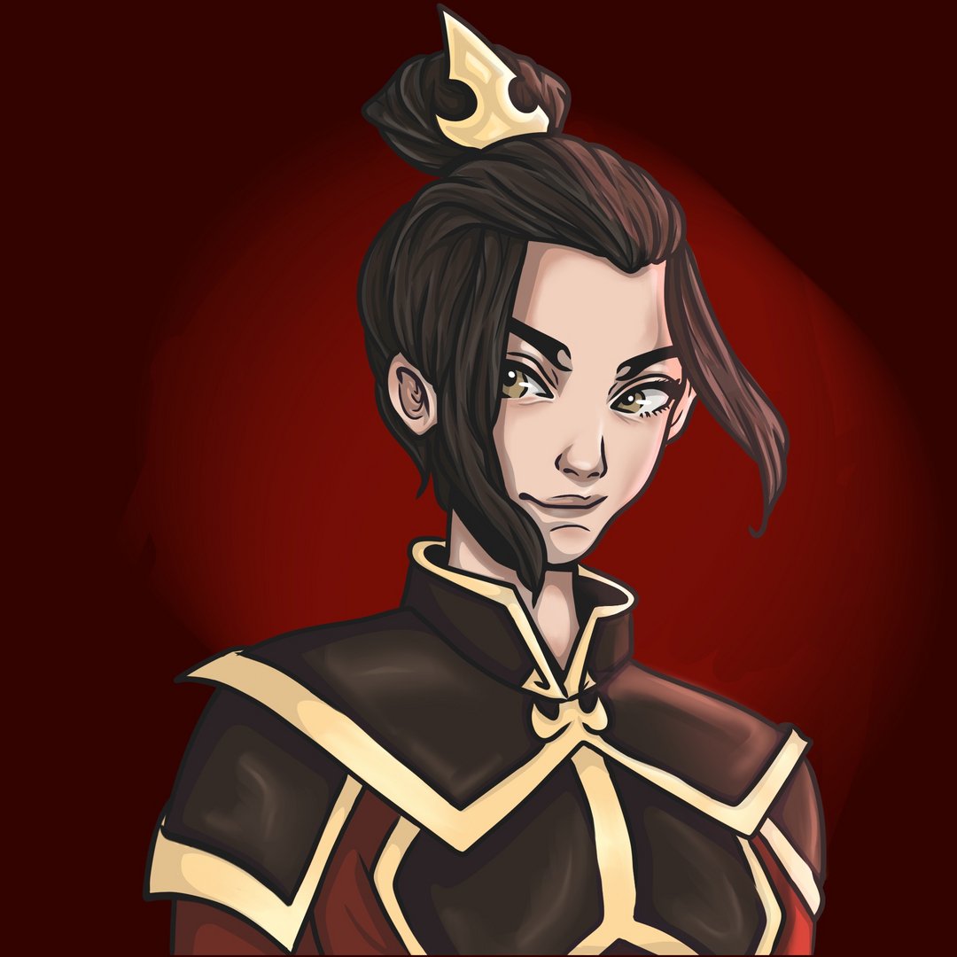Fan art of Azula (Avatar: The Last Airbender) by absillustrates - on Twine.
