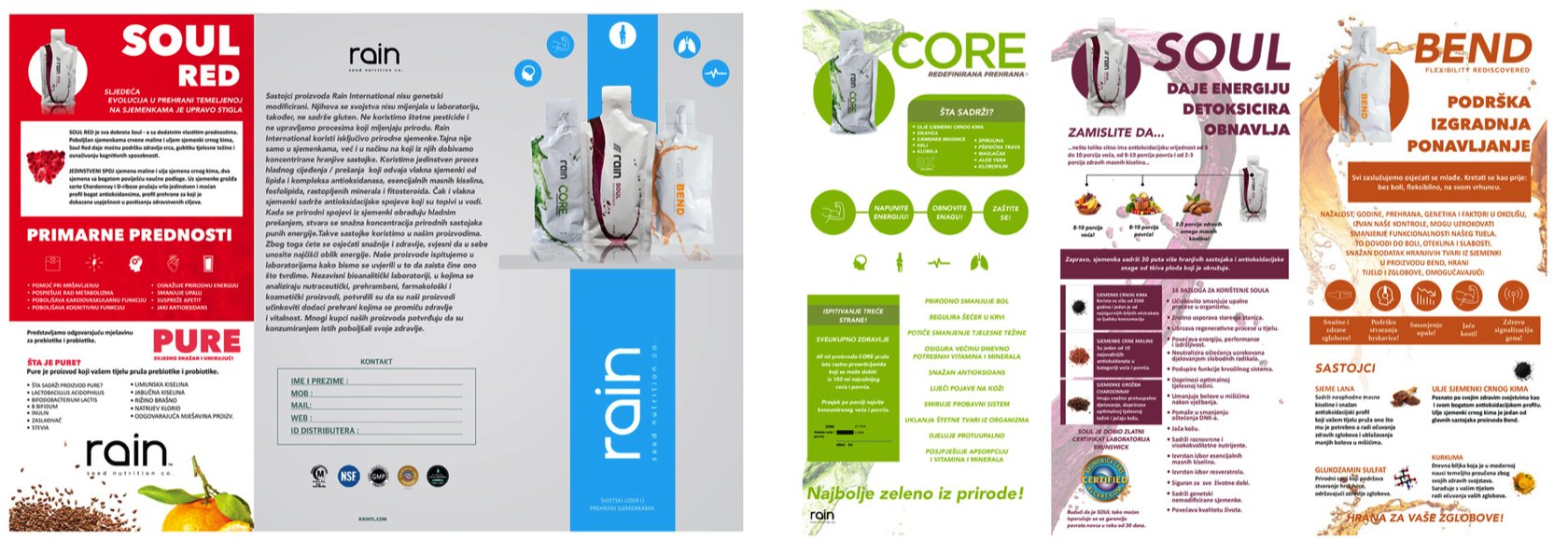 Rain flyer design by kenandesigner - on Twine.