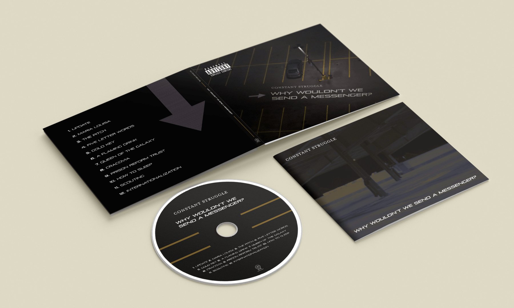 Album Cover Design and Digipack Packaging Design by samphipps - on Twine.